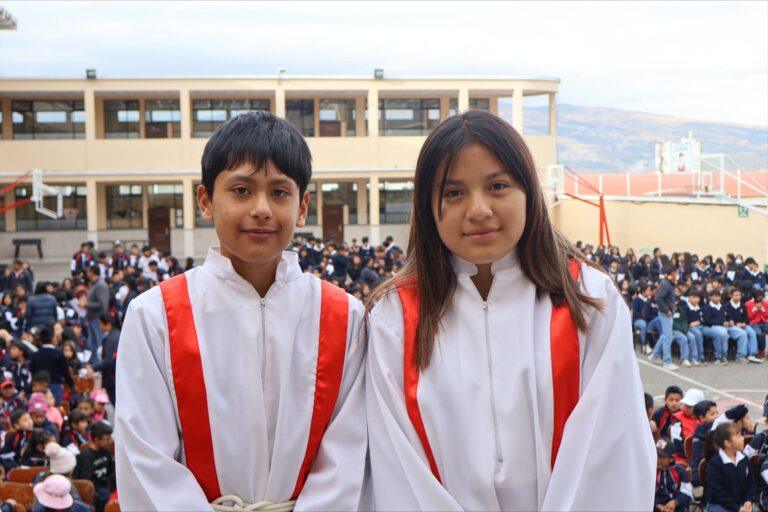 Unidad Educativa Domingo Savio de Cayambe inició el año lectivo con una ...